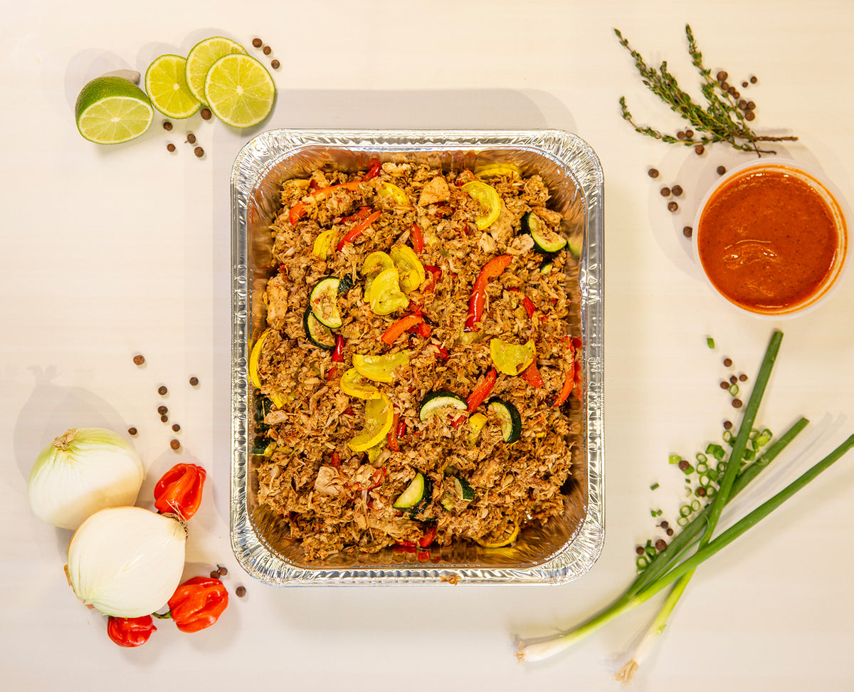 Jerk Jackfruit Buffet Tray – Fresh Food Generation