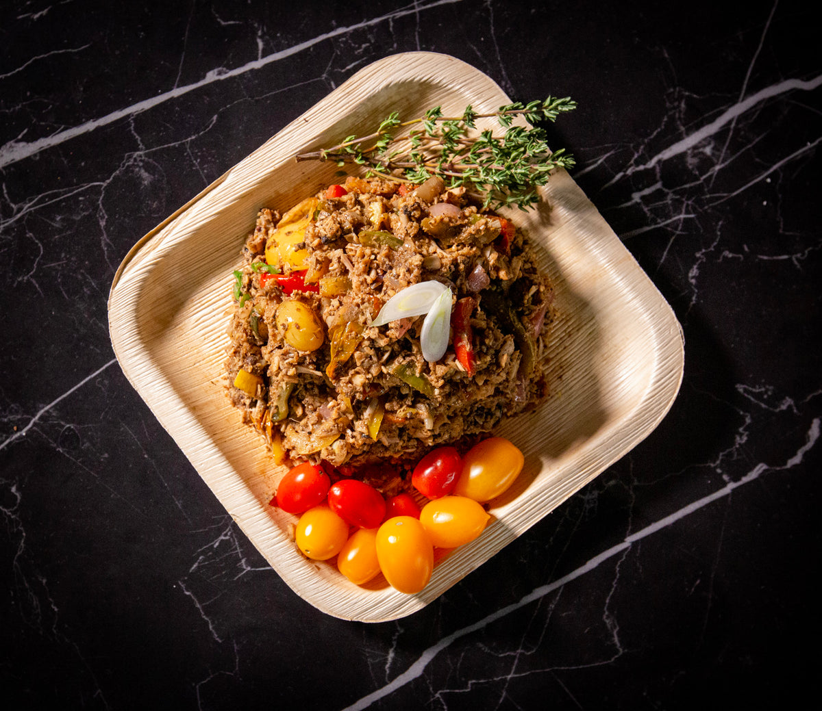 Jerk Jackfruit Buffet Tray – Fresh Food Generation